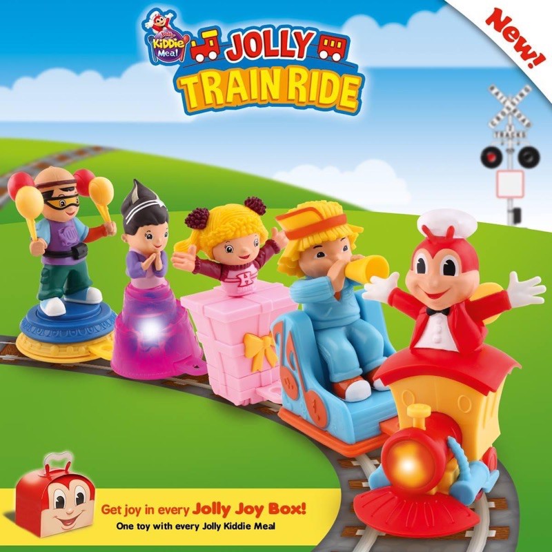 Jollibee Jolly Train Ride Collectible Toys | Shopee Singapore