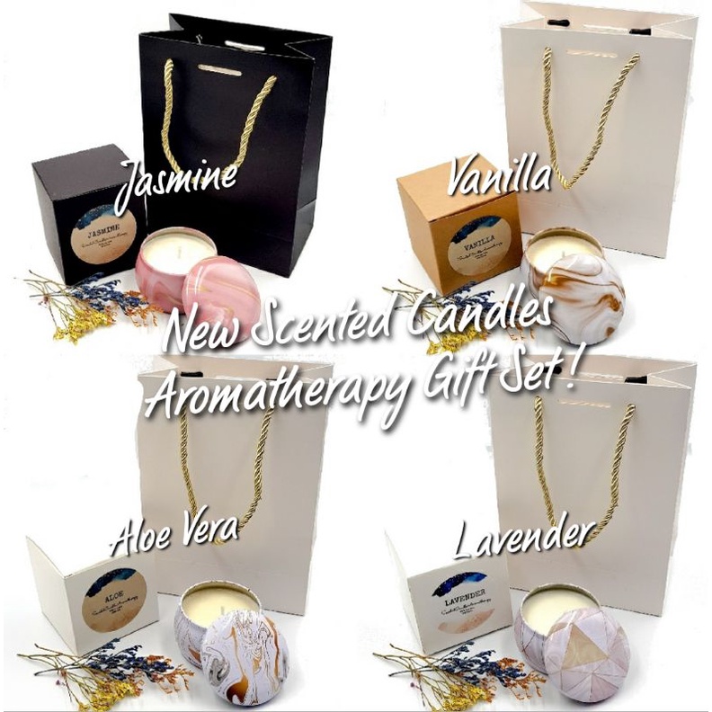 Gift Set Beautiful Scented Candles! | Shopee Singapore