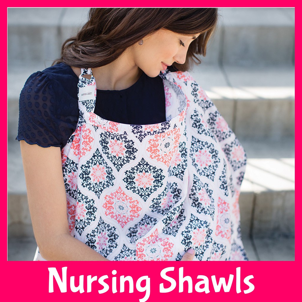Breastfeeding Nursing Cover Baby Poncho Blanket Shawl Privacy Scarf ...