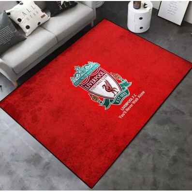 Fashion and Creative Liverpool Logo Floor Mats Manchester United Real ...
