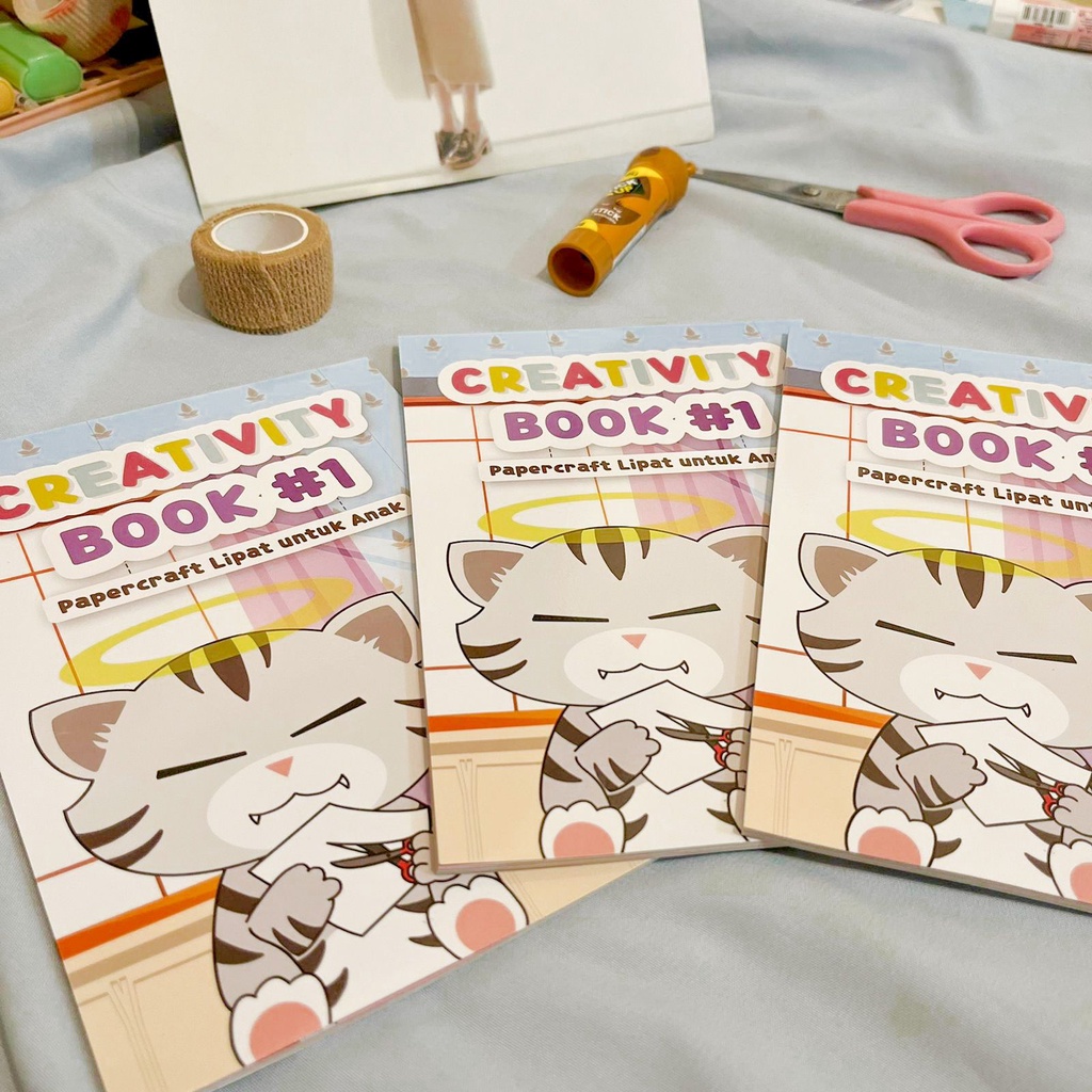 Papercraft BOOK ORIGAMI CENTLE ID VOLUME 1papercraft BOOK Creativity ...