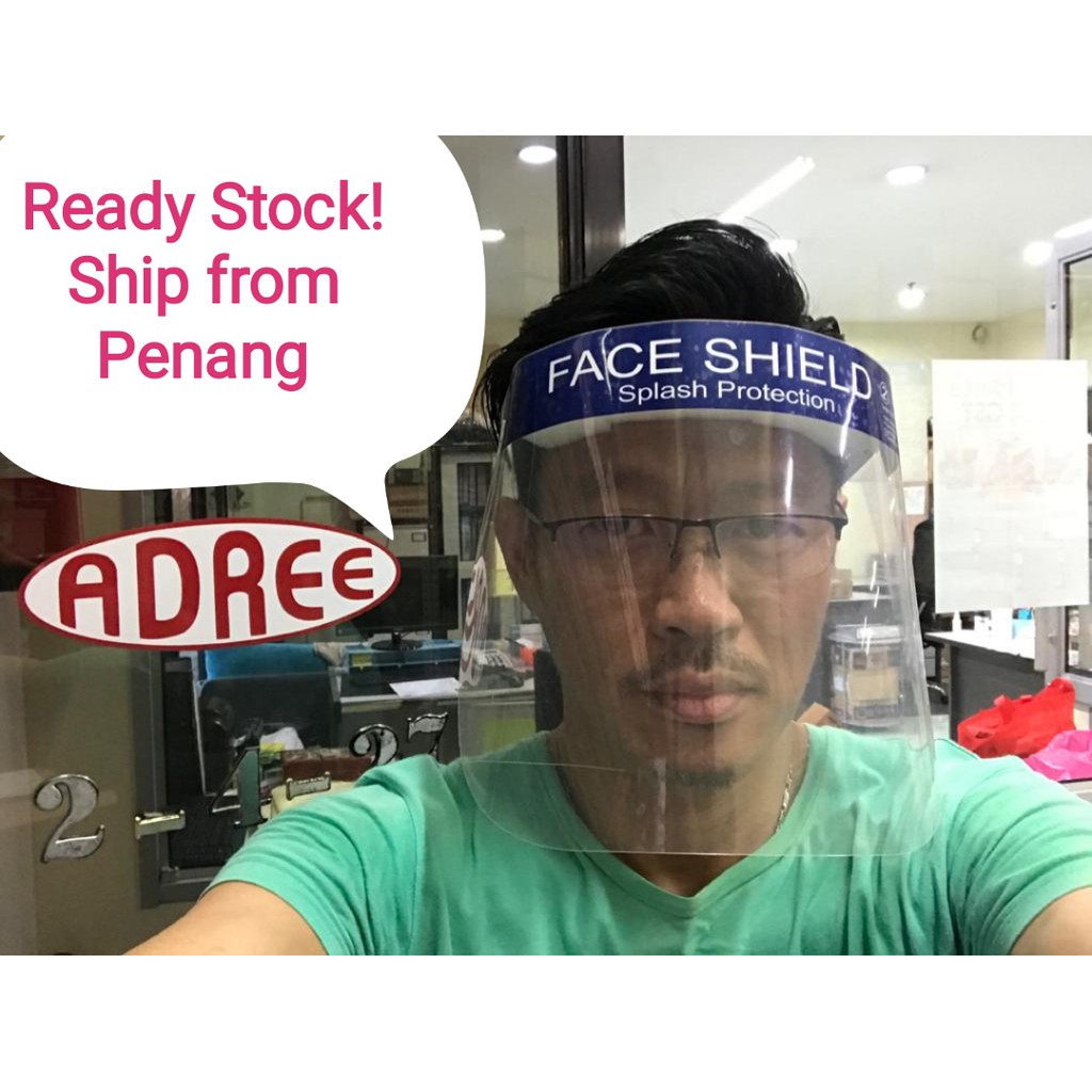 Adult Face Shield ship from Penang (MDA Approved) | Shopee Singapore