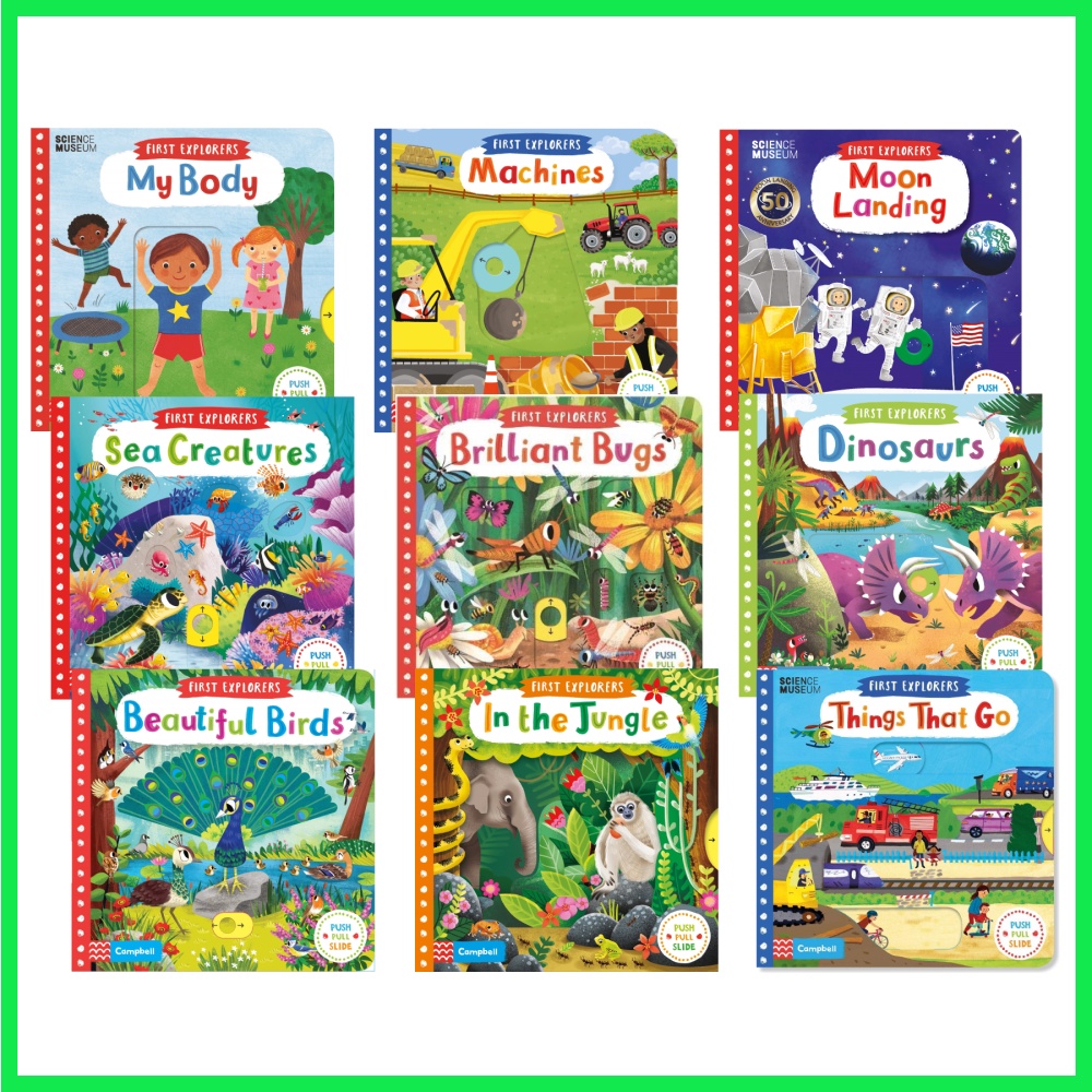 【SG Stock】Campbell First Explorers series board book, wild Animal ...