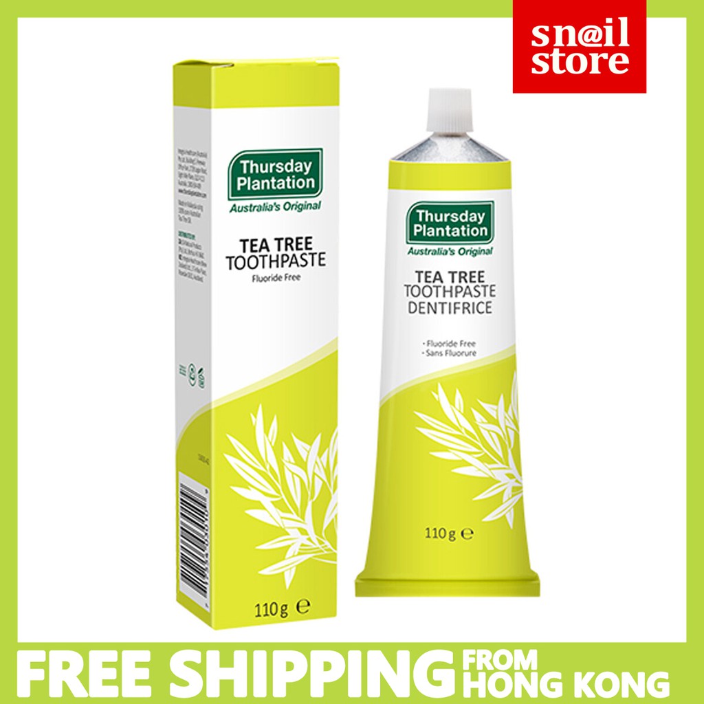 Thursday Plantation Tea Tree Toothpaste （EXP 2028）110g 星期四農場 天然茶樹油牙膏 ...