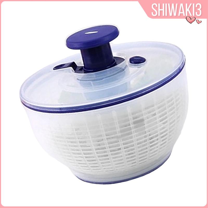 [Shiwaki3] Salad Manual Fruits Vegetables Dryer Drainage Basket ...