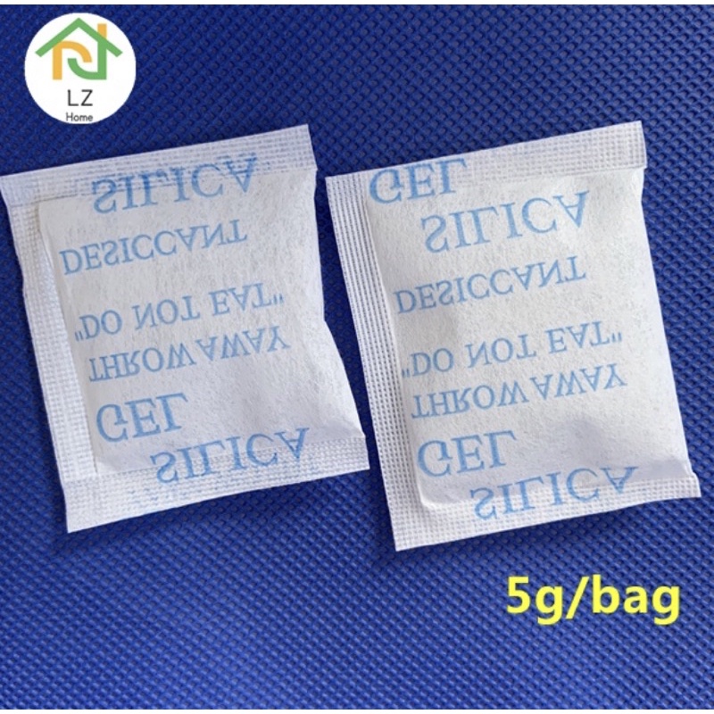 【SG SELLER】 200 Packs of 5g Silica Gel Packets Desiccant Absorb ...