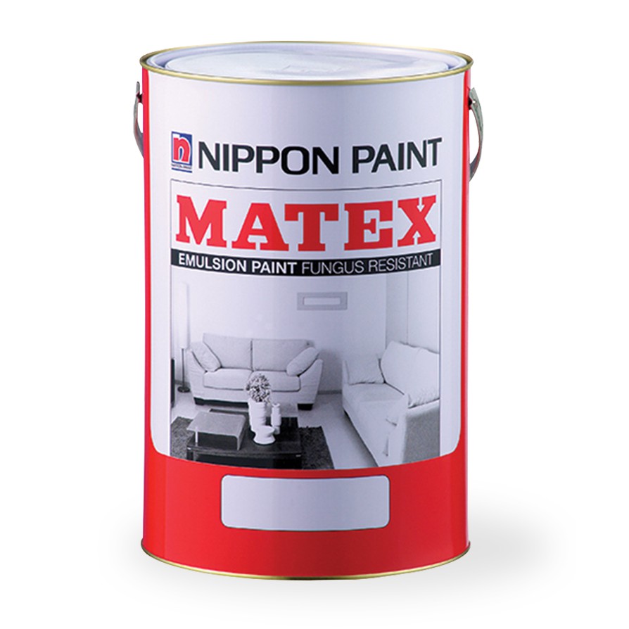 (NO RETURN/ NO EXCHANGE )Nippon Paint Matex 7 Litre /20 Litre Emulsion Paint for Interior Walls ...
