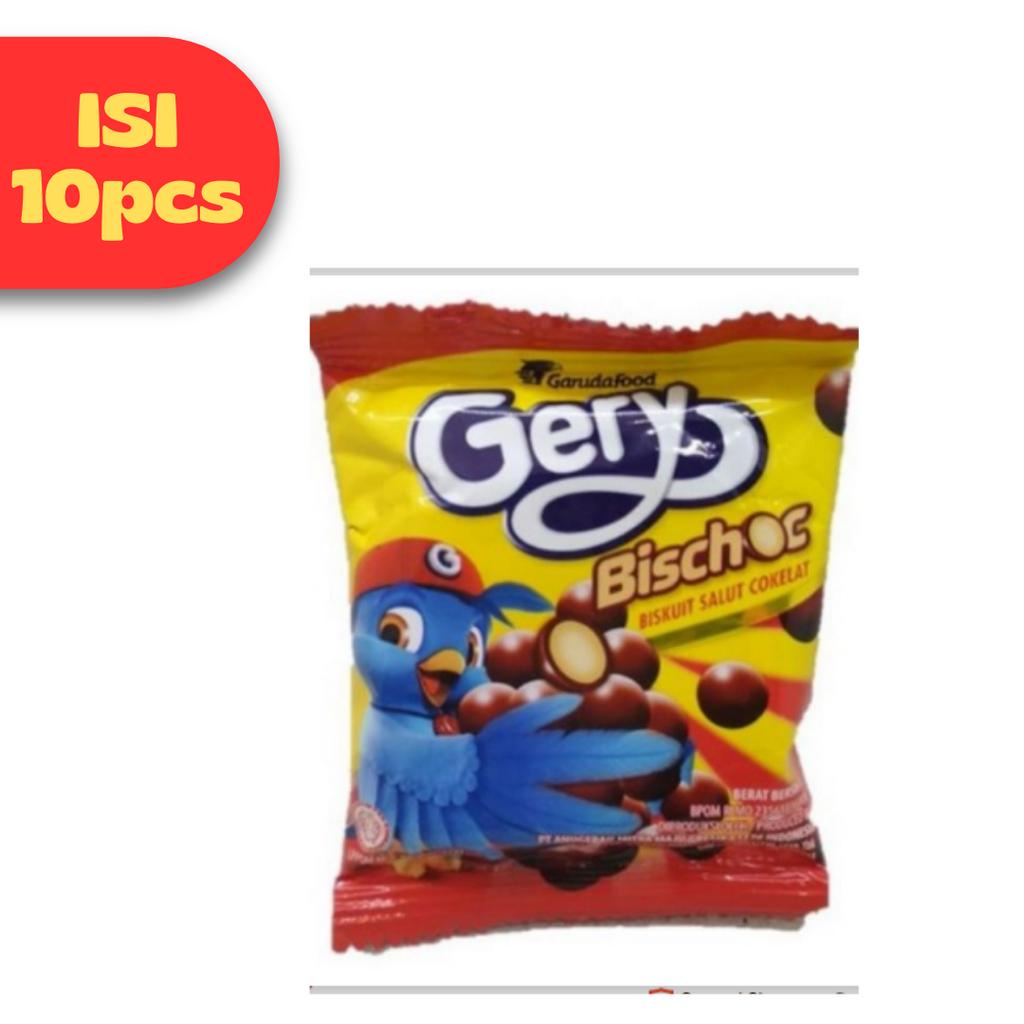 Garuda FOOD GERY BISCHOC Plan contains 10 pcs | Shopee Singapore