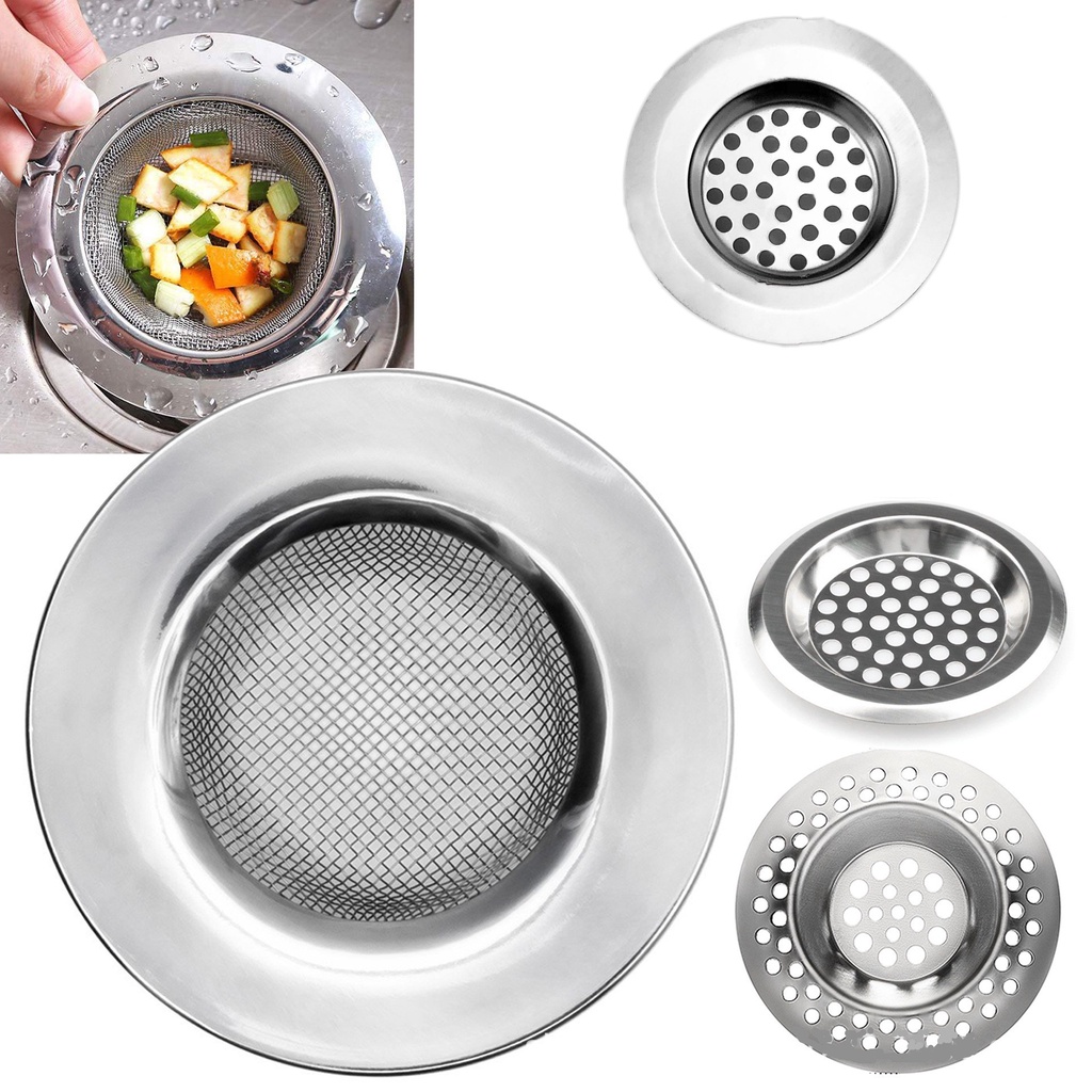 Sink Garbage Anti-blocking Filter Sewer Floor Drain Kitchen Stainless ...