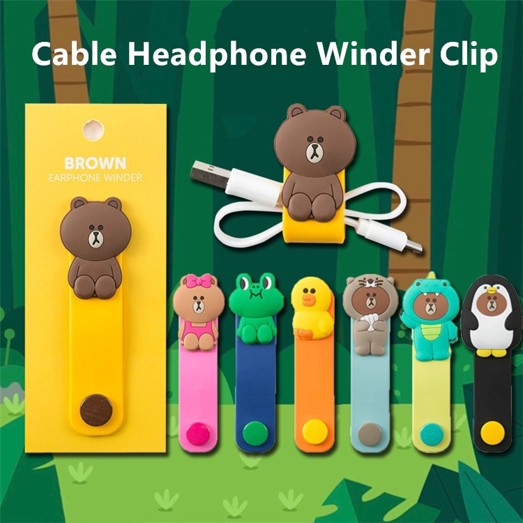 Cartoon Cable Protector Data Line Cord Protector Cable Winder Cover for ...