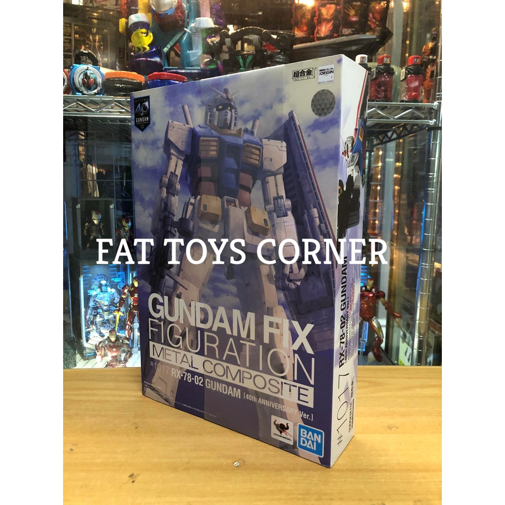 Gundam Fix Figuration GFF Metal Composite RX-78-02 Gundam 40th Anniversary ver. | Shopee Singapore
