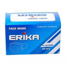Erika Premium 4-Layer Mask box of 50 | Shopee Singapore
