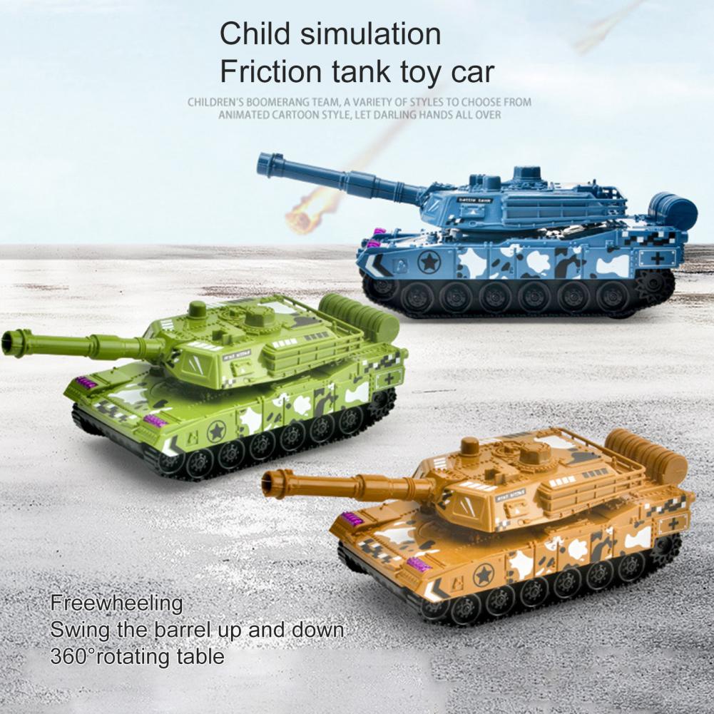 Pull Back Tank Inertia Vehicle Toys for Kids Return Tank Toys Tank ...
