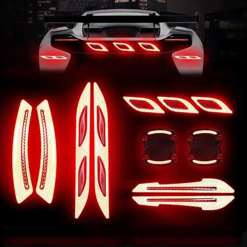 8 Style Car Sticker 5D Carbon Fiber Stickers Car Stickers And Decals ...