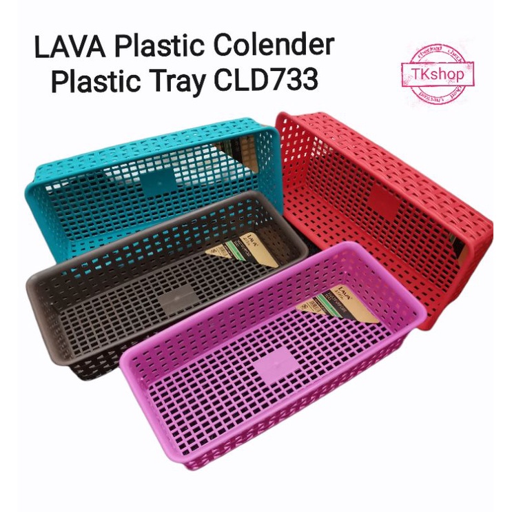 LAVA Plastic Rectangular Tray CLD733/Plastic Colander | Shopee Singapore