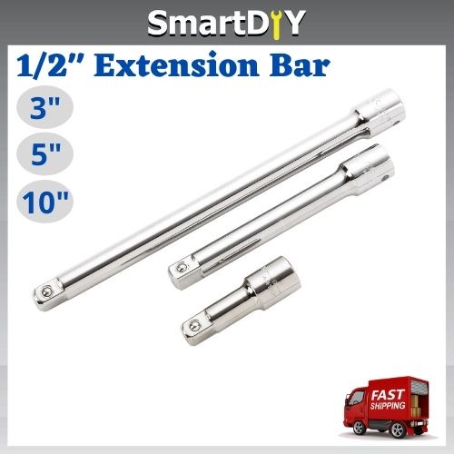 3” / 5” / 10” x 1/2" Socket Ratchet Wrench Extension Bar | Shopee Singapore