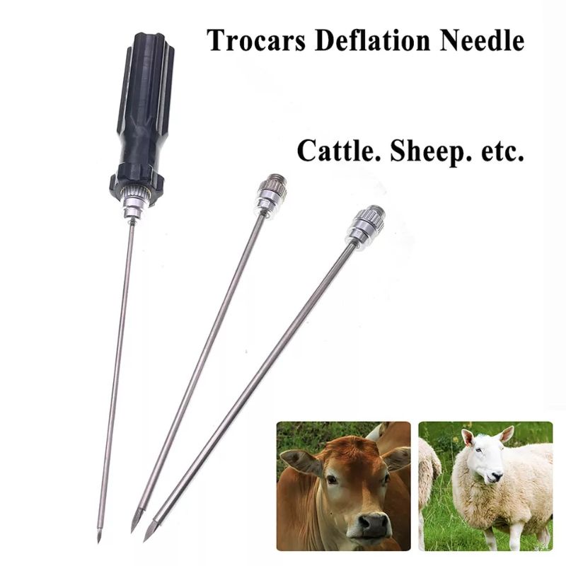 Trocar needle trokar cattle inflatable large needle cattle equipment ...