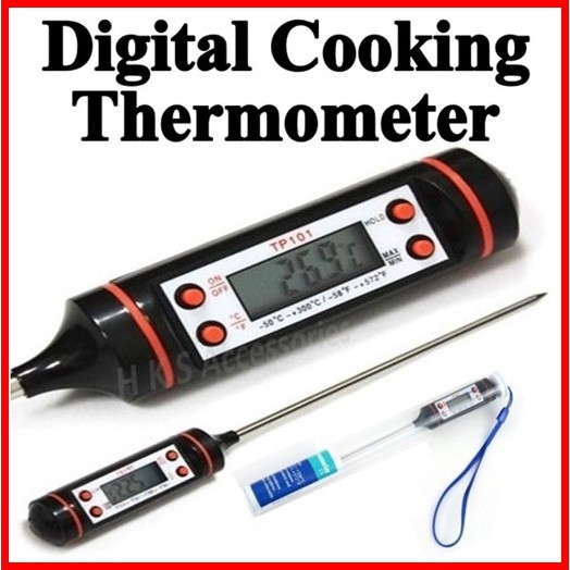 Kitchen Thermometer Food Temperature Digital Kitchen Tool Cooking Cake ...
