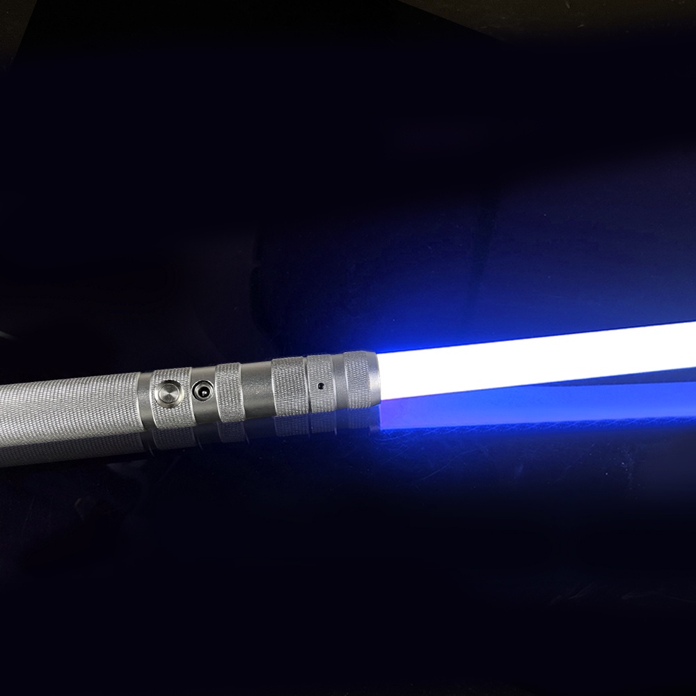 Star Wars RGB lightsaber 7-color metal lightsaber LED flash stick color ...