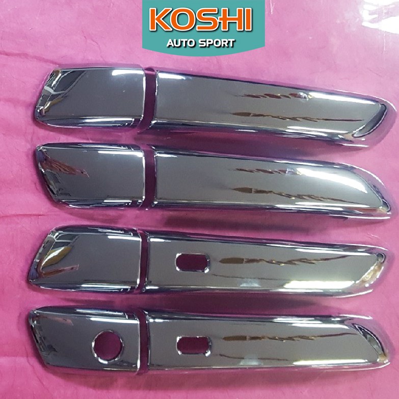 Lekone Chrome Plated Door Handle Cover Isuzu Dmax 2020 4-Door Model Top ...