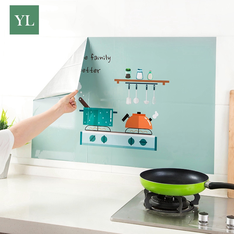 YL Kitchen Sticker Anti-Fume Sticker High Temperature Tiles Glass ...