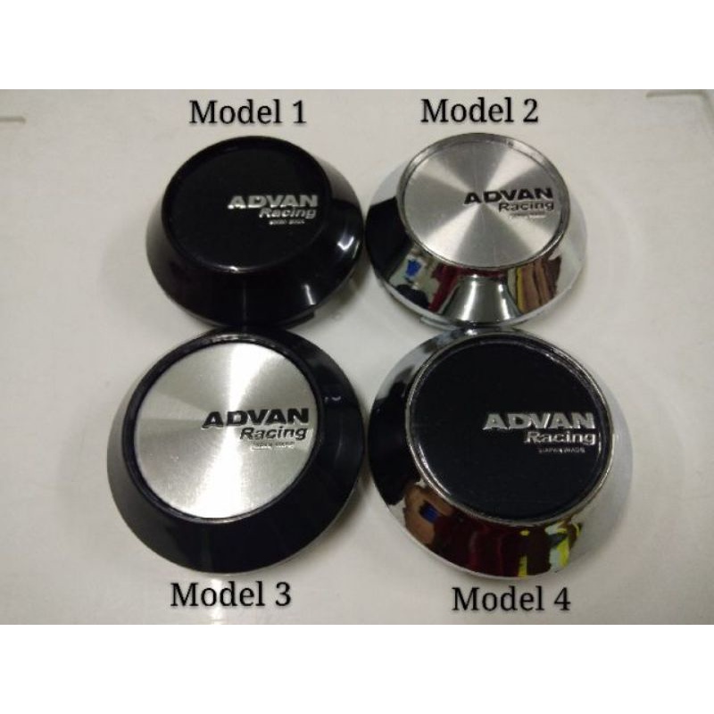 1pcs Advan Racing Center Rim Cap 60mm/64mm/65mm/68mm/69mm | Shopee ...