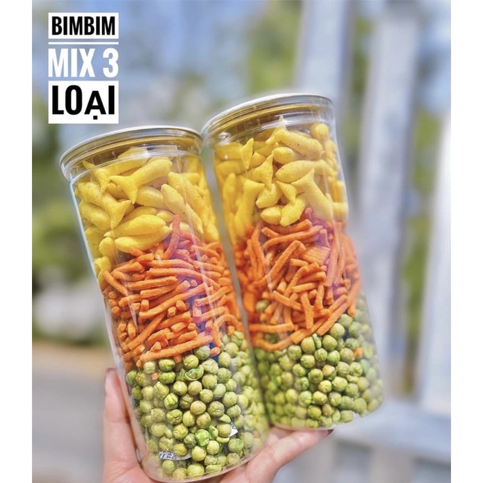 Mixed snacks of 3 types (cheese fish - snack sticks - peas) | Shopee ...