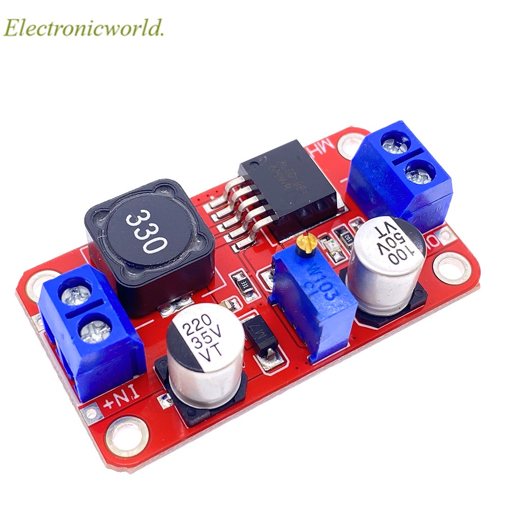 5A DC-DC Step Up Power Module Boost Volt Converter 3.3V-35V To 5V 6V 9V 12V 24V XL6019 ...