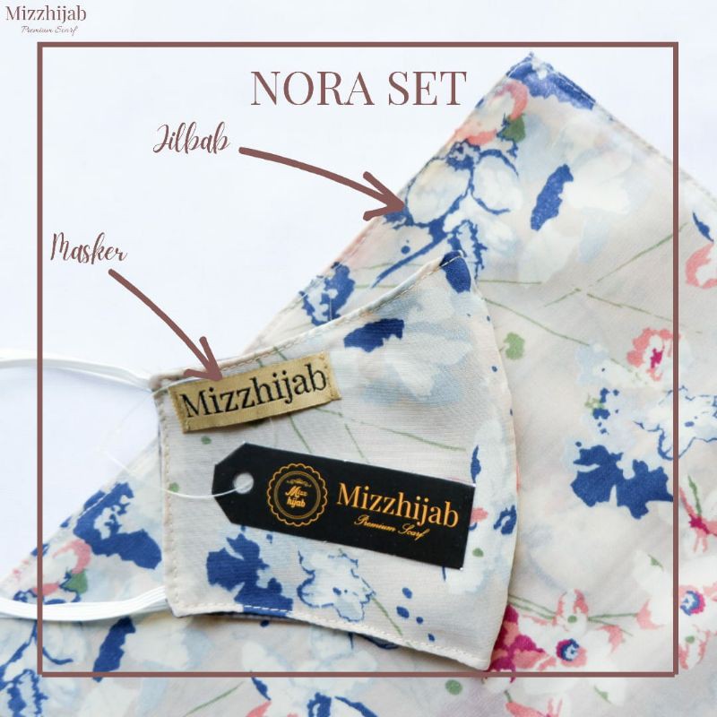 Nora Set/Hijab Mask/Hijab Mask | Shopee Singapore