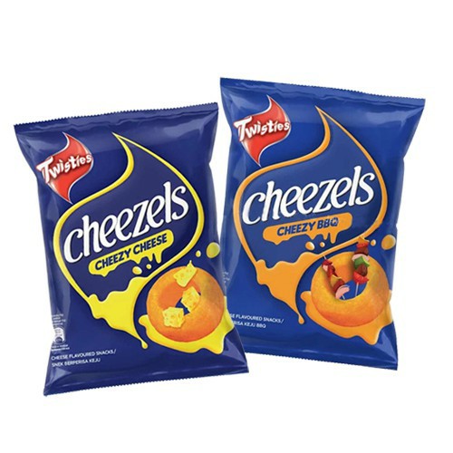 Twisties Cheezels Cheese Flavoured Snacks 60g | Shopee Singapore