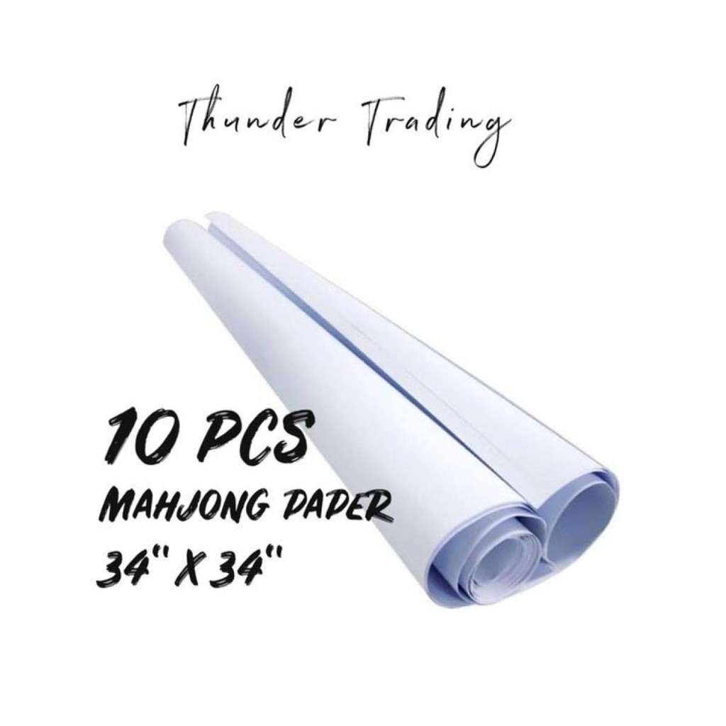Mahjong Paper/ Flip Chart Paper Size:34 inch x 34 inch (87cm x 87cm ...