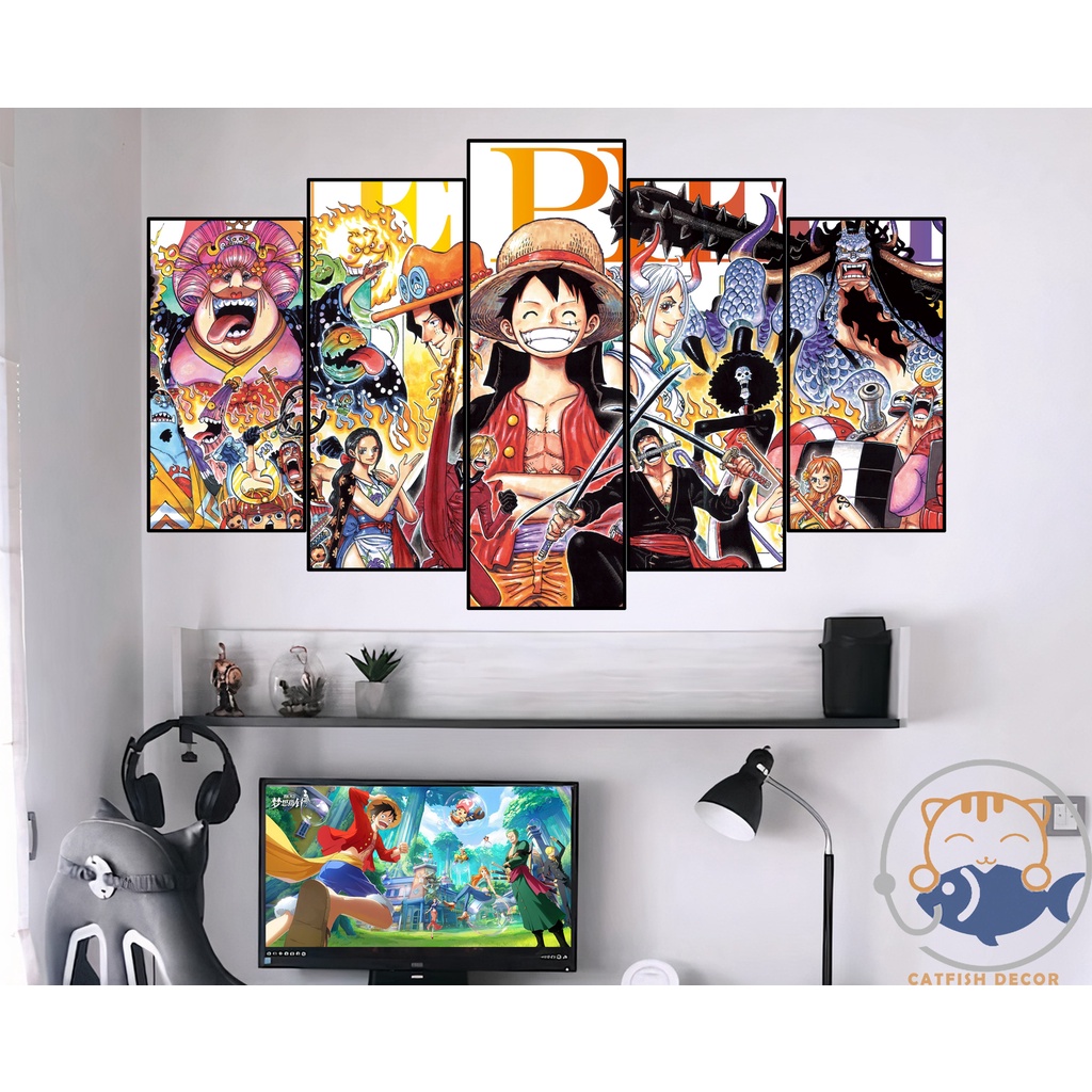 One PIECE room decoration wall mural | Shopee Singapore