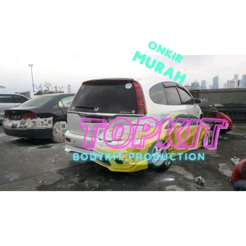 Stream body kit bodykit Honda stream modulo GRT bodykit duraflex HIGH ...