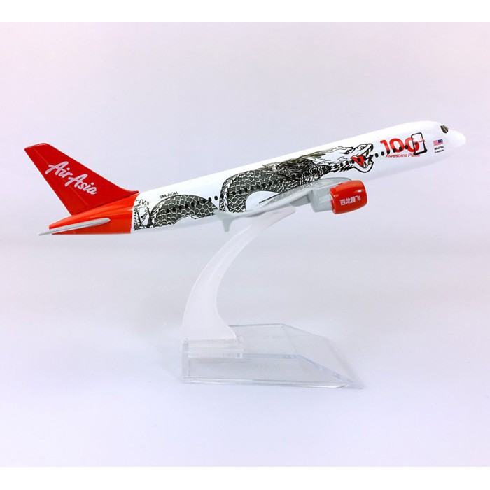 Air Asia_A320 model airplane (16cm, commemorating 100 years) | Shopee ...