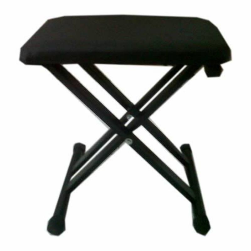 FOLDABLE KEYBOARD CHAIR KEYBOARD Stool CROSS LEG | Shopee Singapore