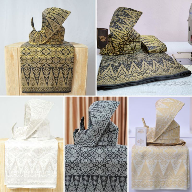 Tanjak Set 3in1 Bridal Balong Raja with Sampin and bengkong Adult size ...