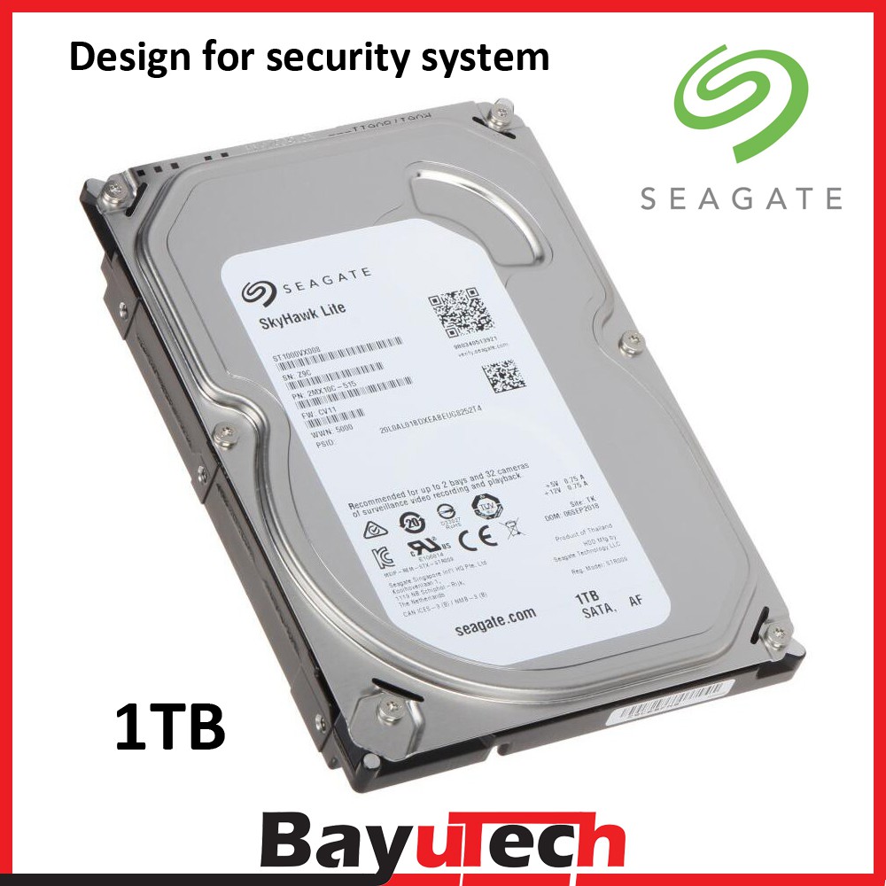 Seagate Skyhawk Surveillance CCTV Hard Drives (5900rpm) | Shopee Singapore