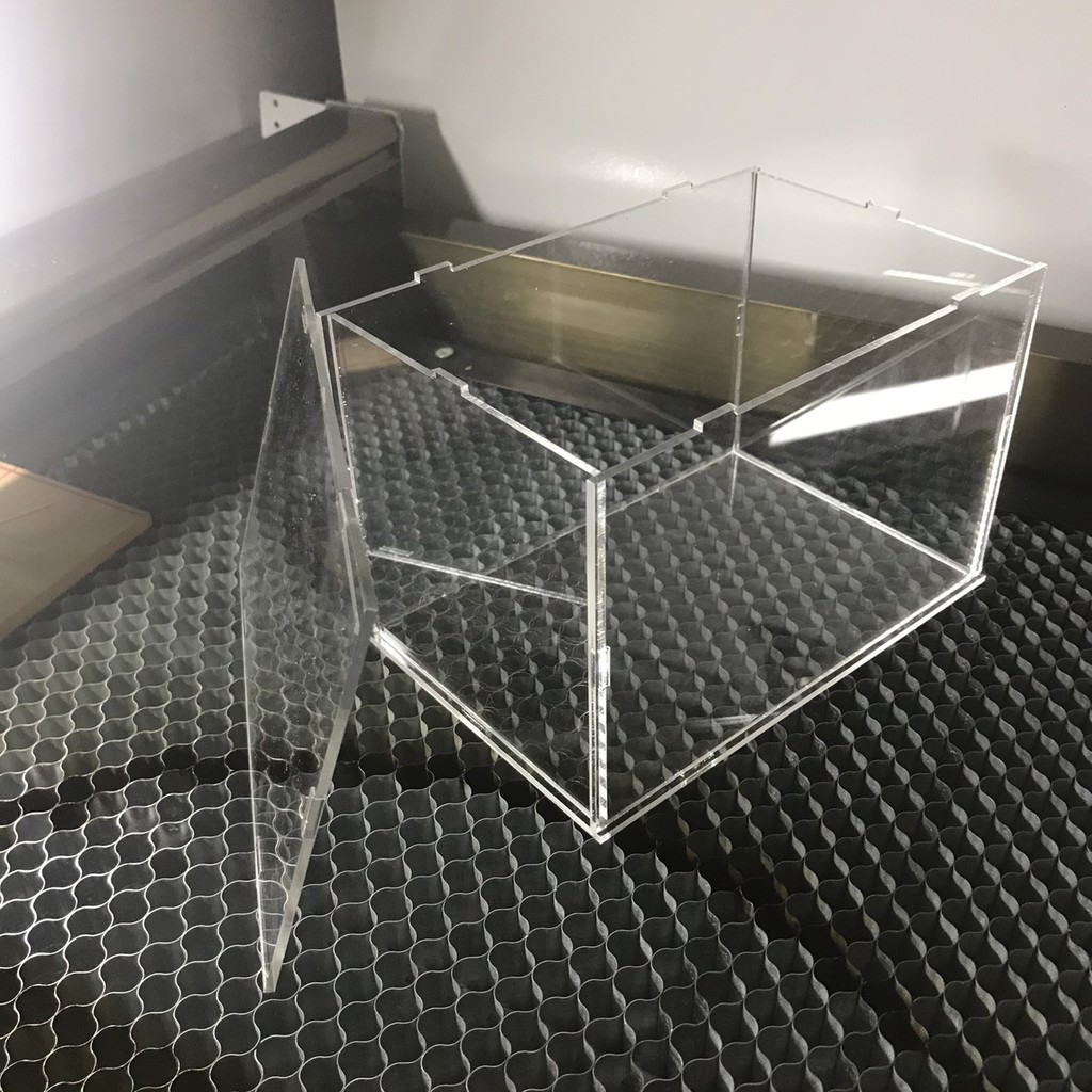 Dust-proof transparent Mica box. Product display box | Shopee Singapore