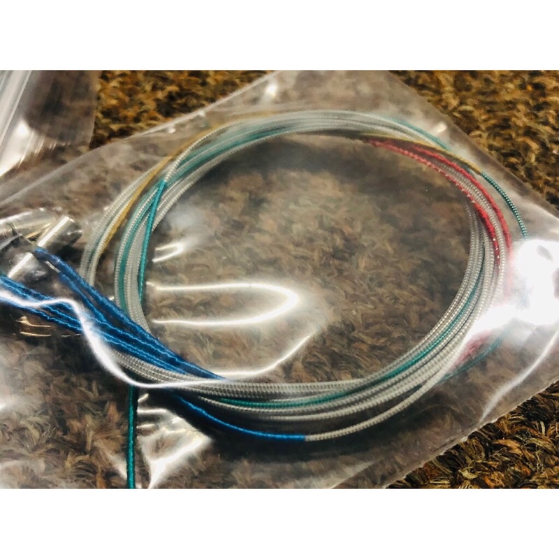 baby Guzheng string / Mini Guzheng string 1 - 21 (55cm) 大练指器/小古筝 琴弦 ...