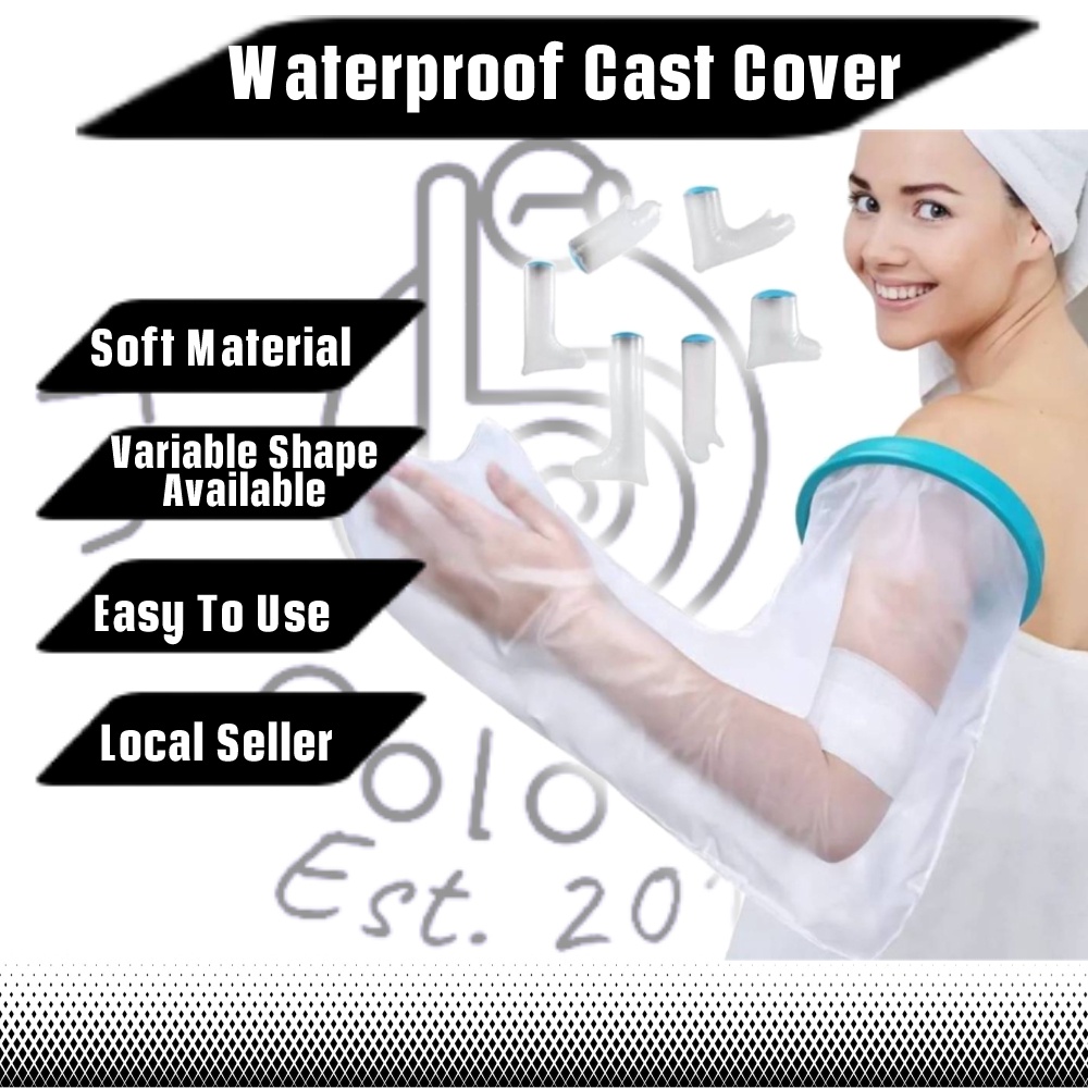 Arm Cast Cover Waterproof Reusable Leg Hand Foot Ankle Knee Cast Wound ...