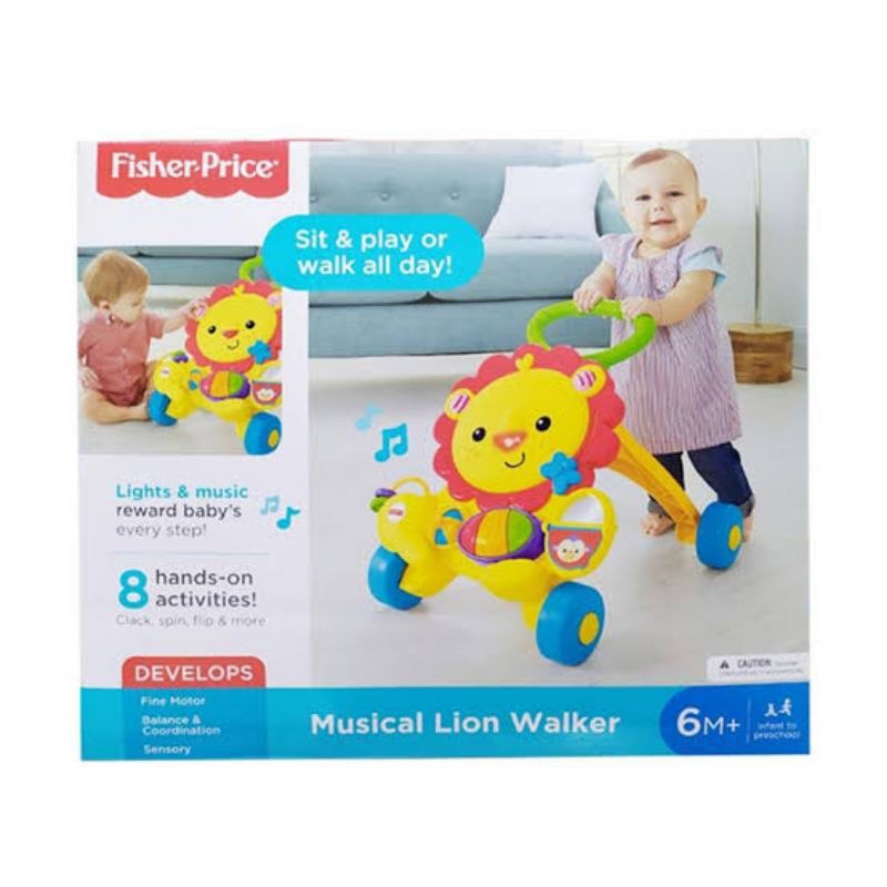 Fisher Price Musical Lion Walker original Fisher Price Musical Lion ...