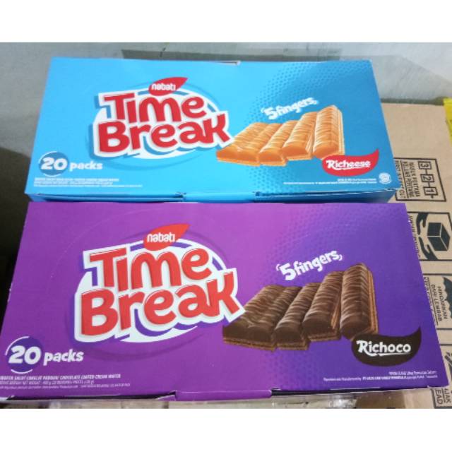 Vegetable time break richeese & richoco 1box Contains 20pcs | Shopee ...