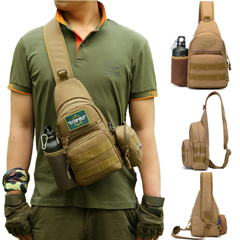 Unisex Travel Sport Cross Body Bag Outdoor Hiking Camping Shoulder Bag ...