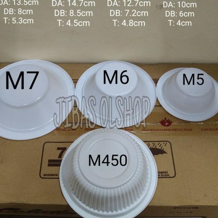 M5 M6 M7 M450 Plastic Noble Bowl (50pcs) | Shopee Singapore