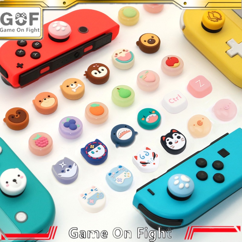 [GOF] Nintendo switch silicone joystick cover thumb grip switch OLED ...