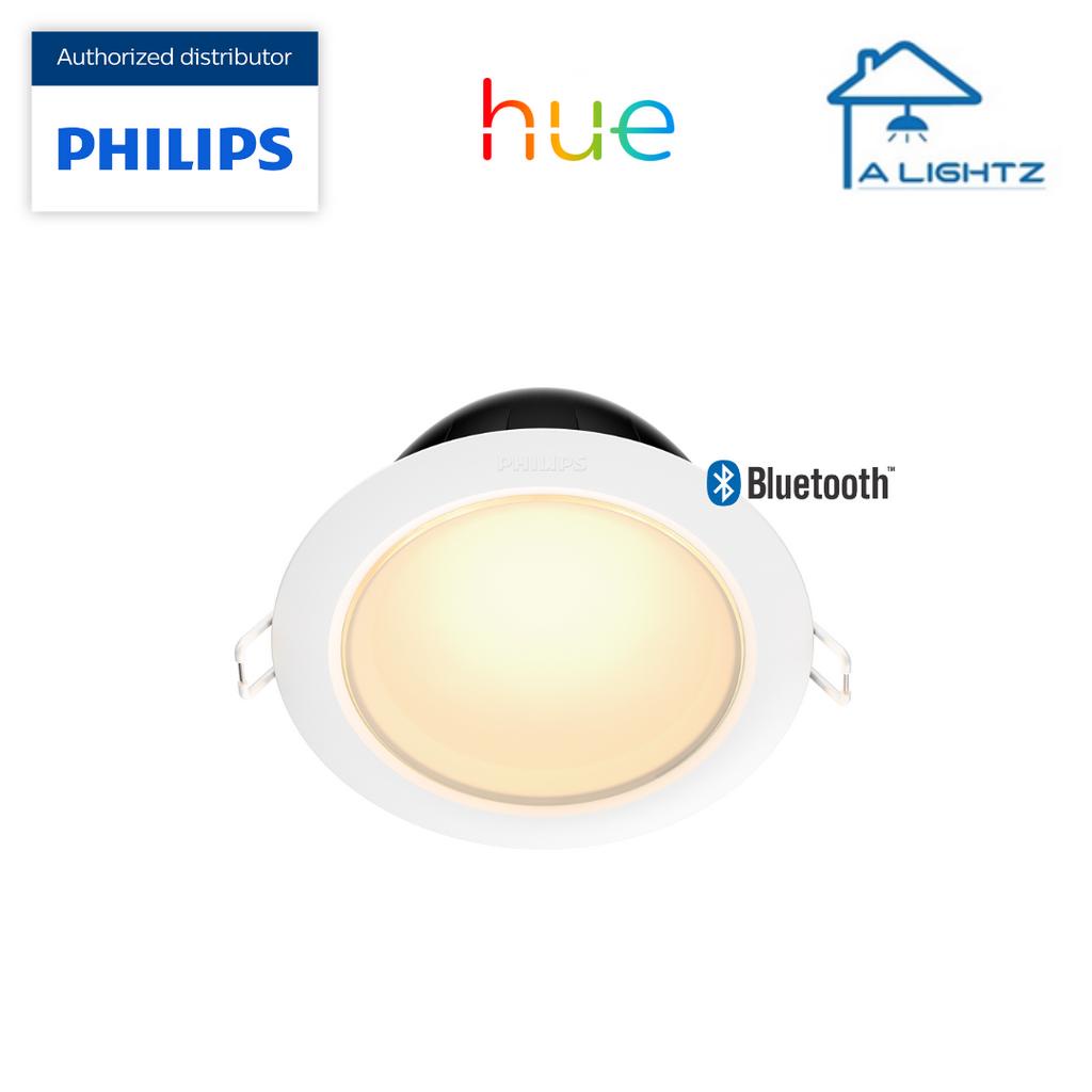 Philips 51107 / 51108 Hue Garnea White Ambiance Round Recessed ...
