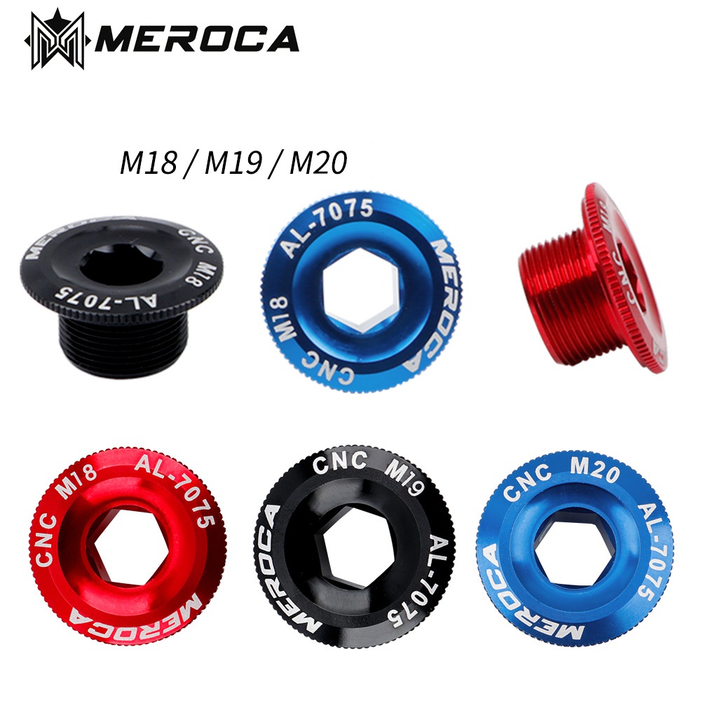 Meroca/RGO Crank Screw Nut Aluminium Alloy CNC Bicycle Parts ...