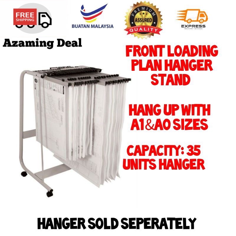 PLAN HANGER STAND 388 (Suitable For A0 or A1 HANGER Clamp) Plan Hanger ...