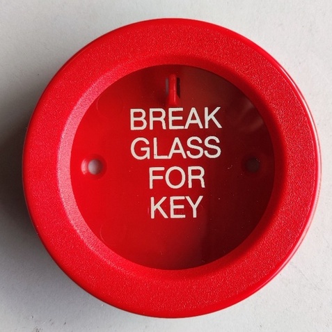 DEMCO BREAK GLASS FOR KEY/ FIRE EMERGENCY KEY BOX D-106 | Shopee Singapore