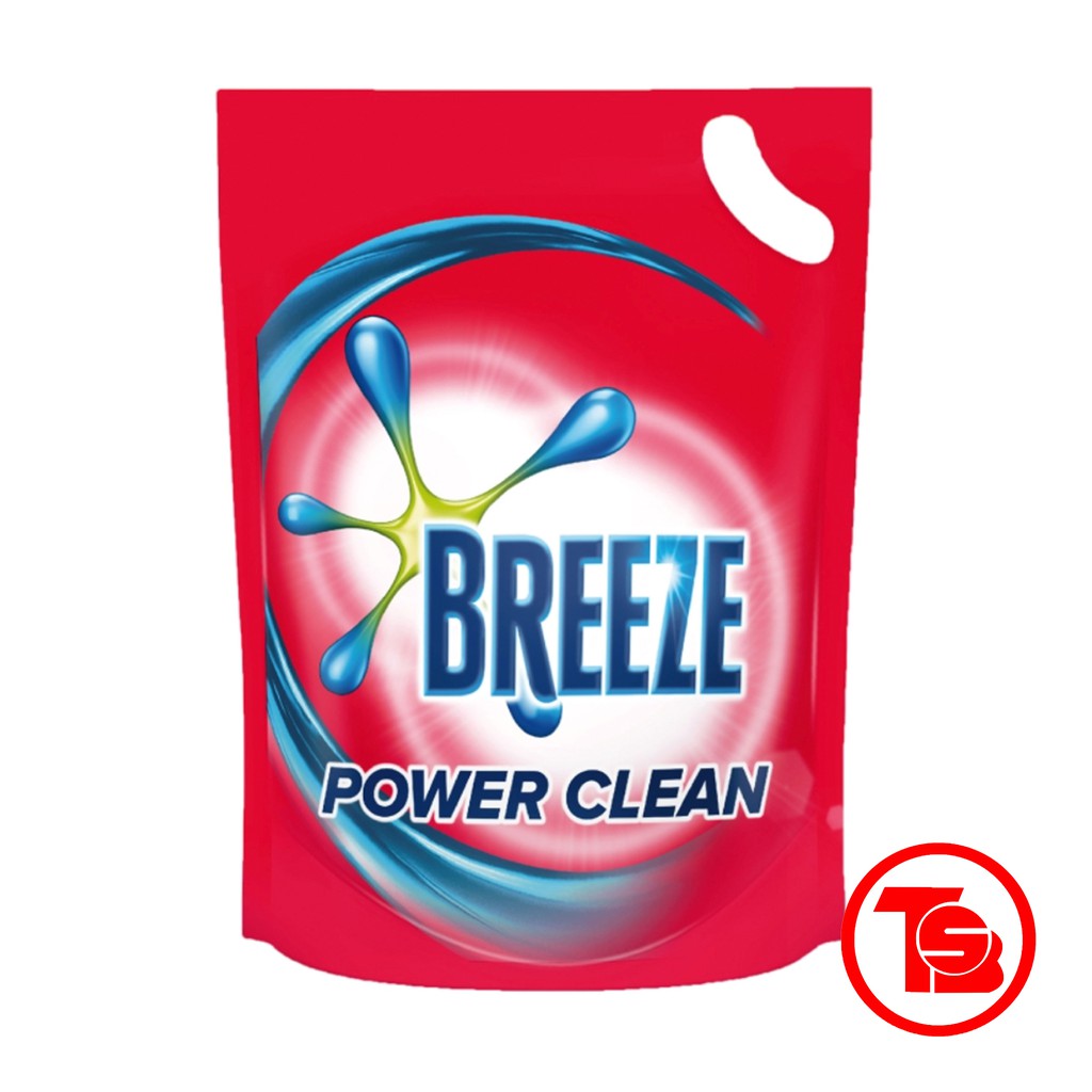 Breeze Detergent Liquid Power Clean Refill Pack (1.5kg) | Shopee Singapore
